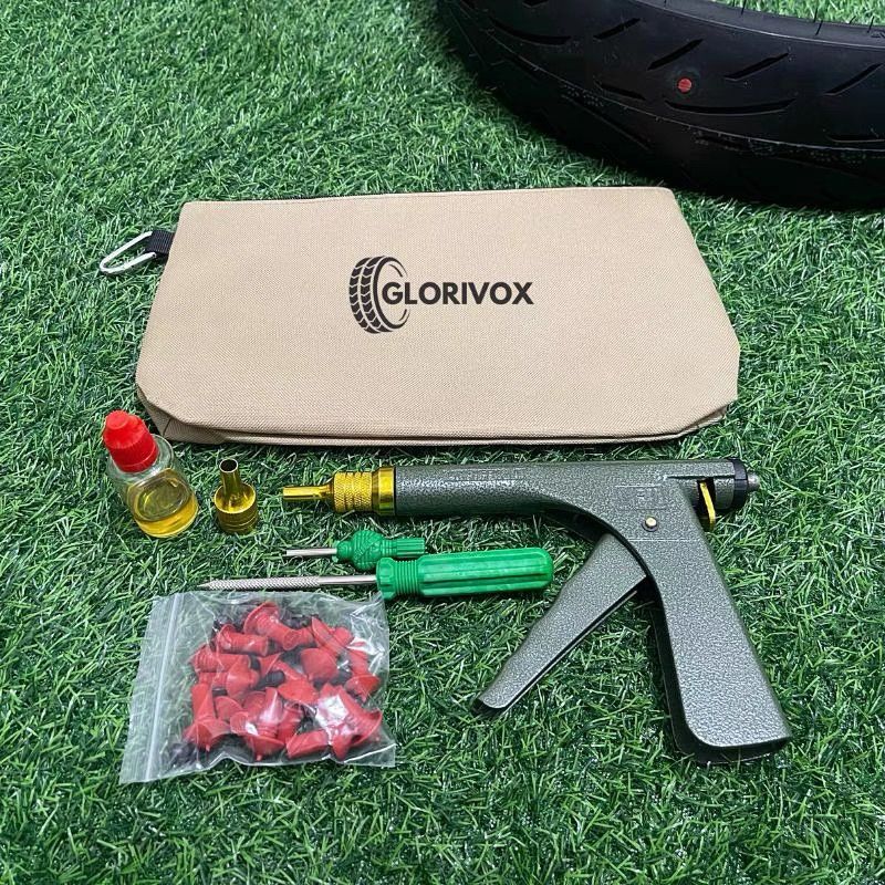 RapidPlug 2.0 Tubeless Tire Puncture Repair Kit with Mushroom Plugs for ...